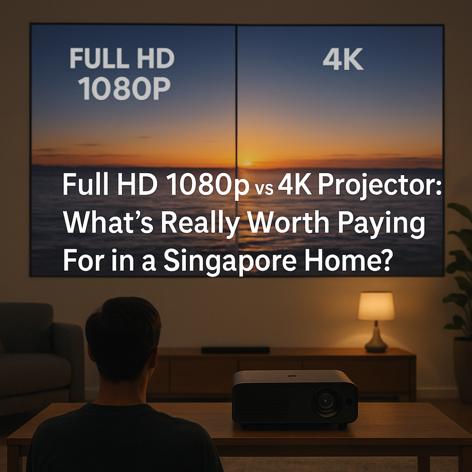 Projector – Bright, Portable & Wireless – INNOVATIVE Projectors Singapore