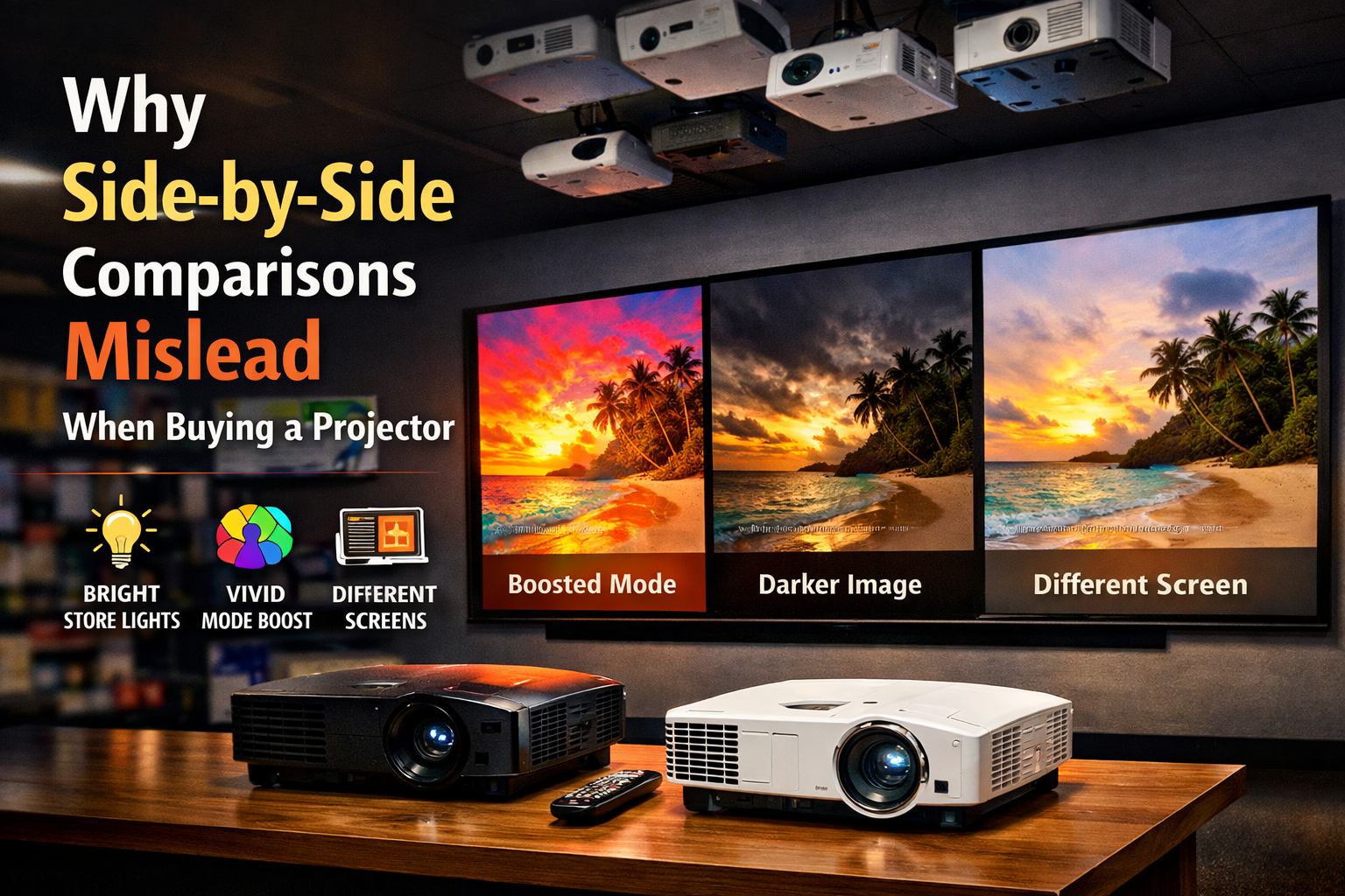 Why Side-by-Side Comparisons Can Mislead You When Buying a Projector ...
