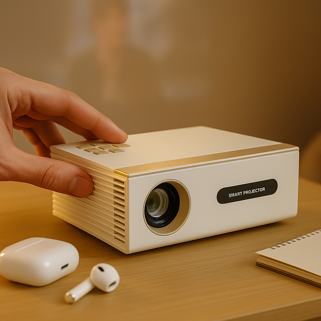 INNOVATIVE ZEN 5 - Movie Projector Palm-sized, Good Audio & Smart ...