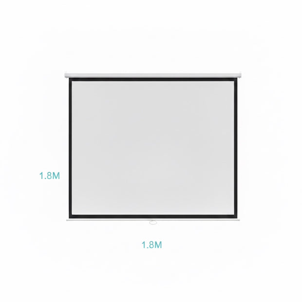Classroom Projector Screen 1.8m x 1.8m – INNOVATIVE Projectors Singapore