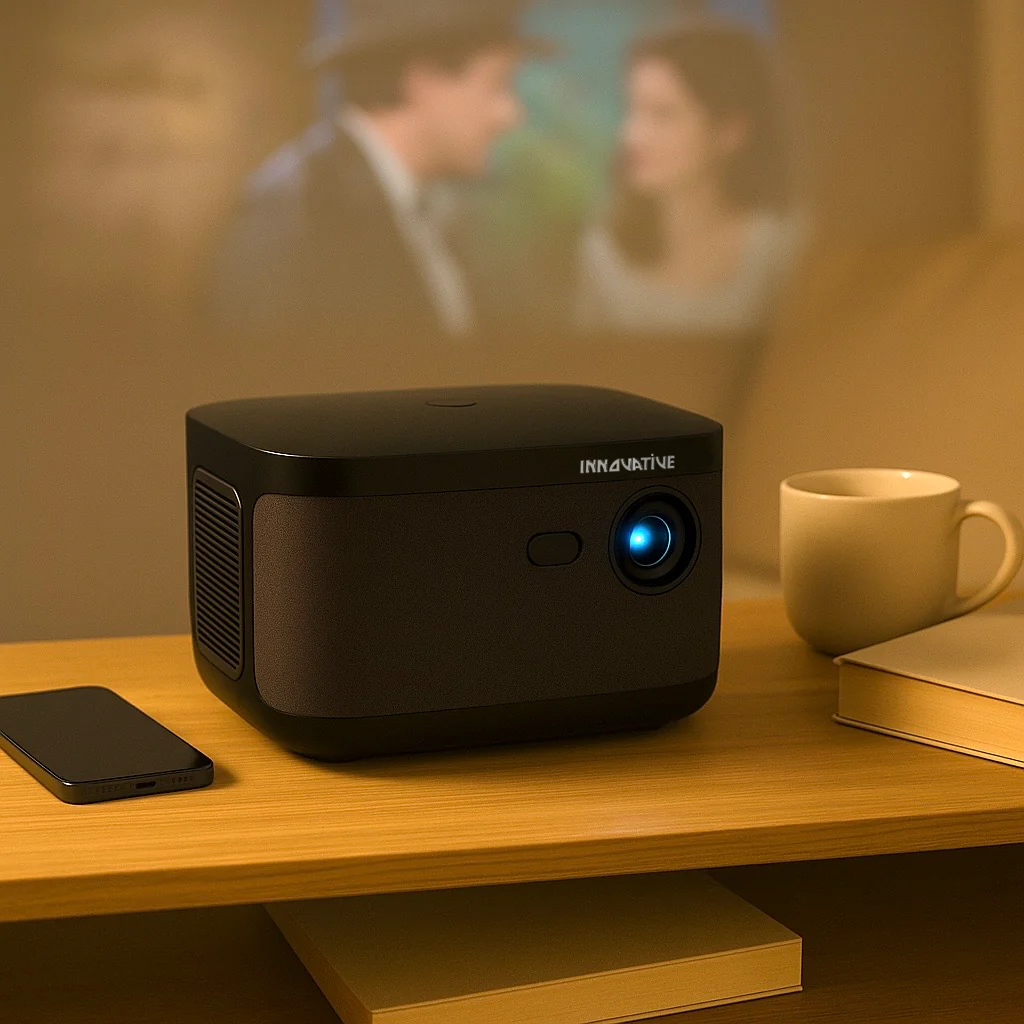 INNOVATIVE Annistyn V2 - High Brightness Short Throw Projector with Go ...