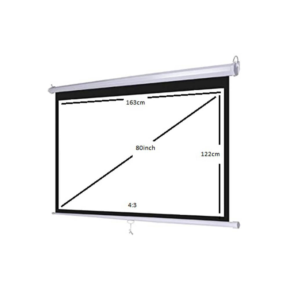 Projector Screens Singapore | From $130, Ready Stock, Showroom ...